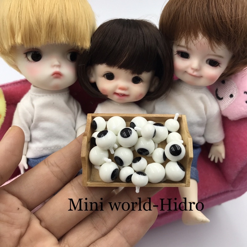 [Hàng loại 1] Mắt thủy tinh cho búp bê BJD Mong Ming Meng Size 8mm 10mm ...
