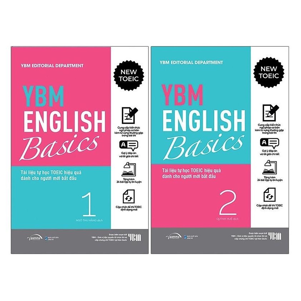 Sách - YBM English Basics (Bộ 2 Cuốn) | Shopee Việt Nam
