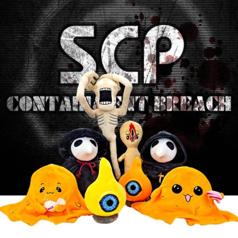 Đồ thủ công dễ thương Scp-999 Scp-049 Scp-131 Scp-096 Scp-173 Búp bê ...