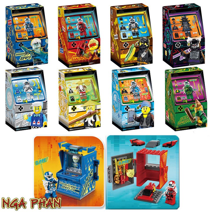 Digi Ninja Arcade Pod Avatar Ninjago Đồ Chơi Xếp Hình Lắp Ráp GM MOC ...