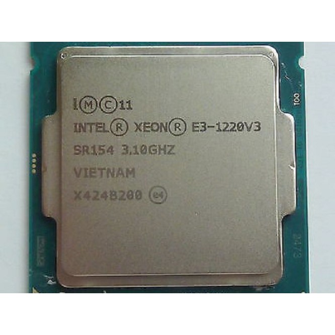 Intel Xeon Processor E3-1220 v3 (8M Cache, 3.10 GHz) | Shopee Việt Nam
