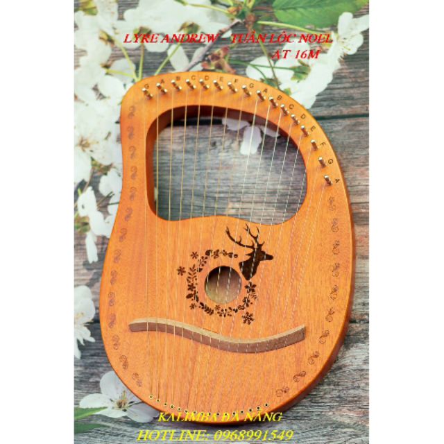 [ĐÀN LYRE CHÍNH HÃNG] Đàn Lyre 16 dây Tuần lộc Noel chính hãng bảo hành ...