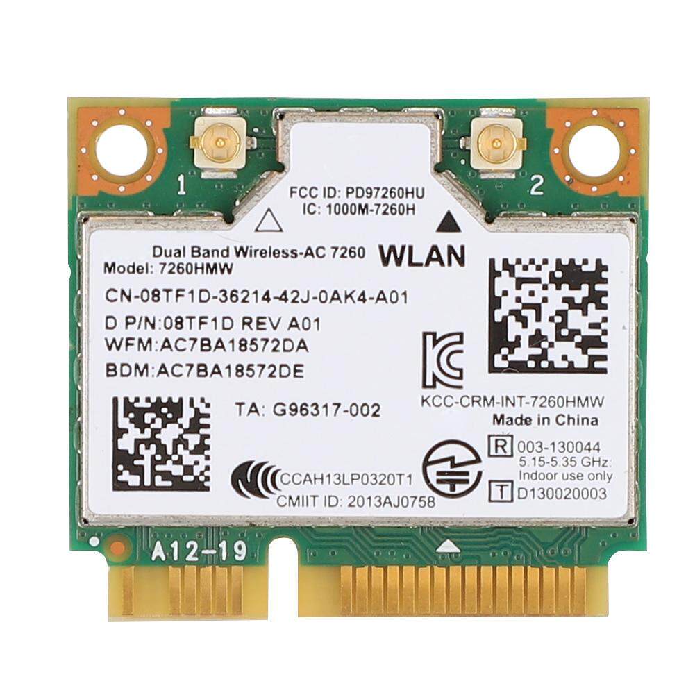 Card wifi 7260HMW băng tần kép - Intel® Wireless-AC 7260 (Mini PCI-3027) | Shopee Việt Nam