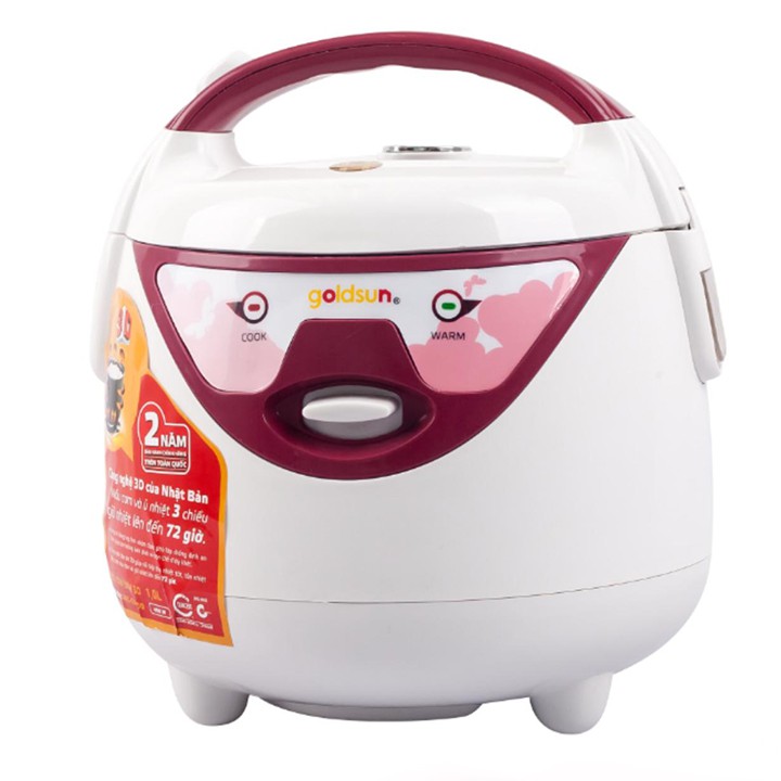 Nồi cơm điện 3D Goldsun 1,0 lit ARC-GW100 chính hãng | Shopee Việt Nam