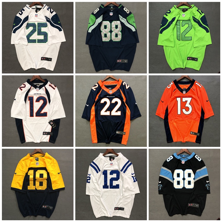 Nfl Jersey Rugby Jersey vintage Châu Âu Mỹ Retro Thời Trang Hip-Hop Dạo ...