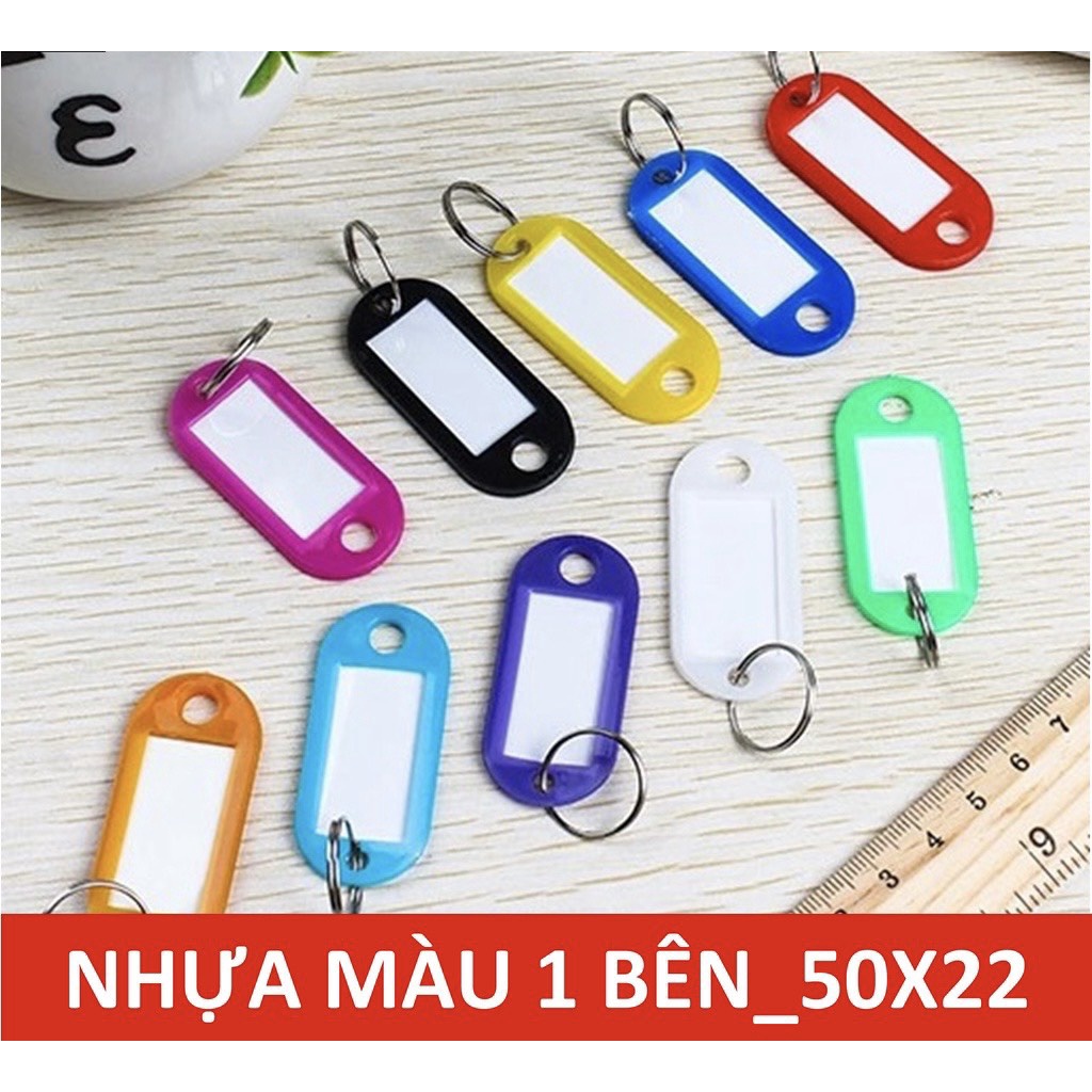 Thẻ chìa khóa name tag, thẻ tên name tag ghi thông tin magic, Móc chìa ...