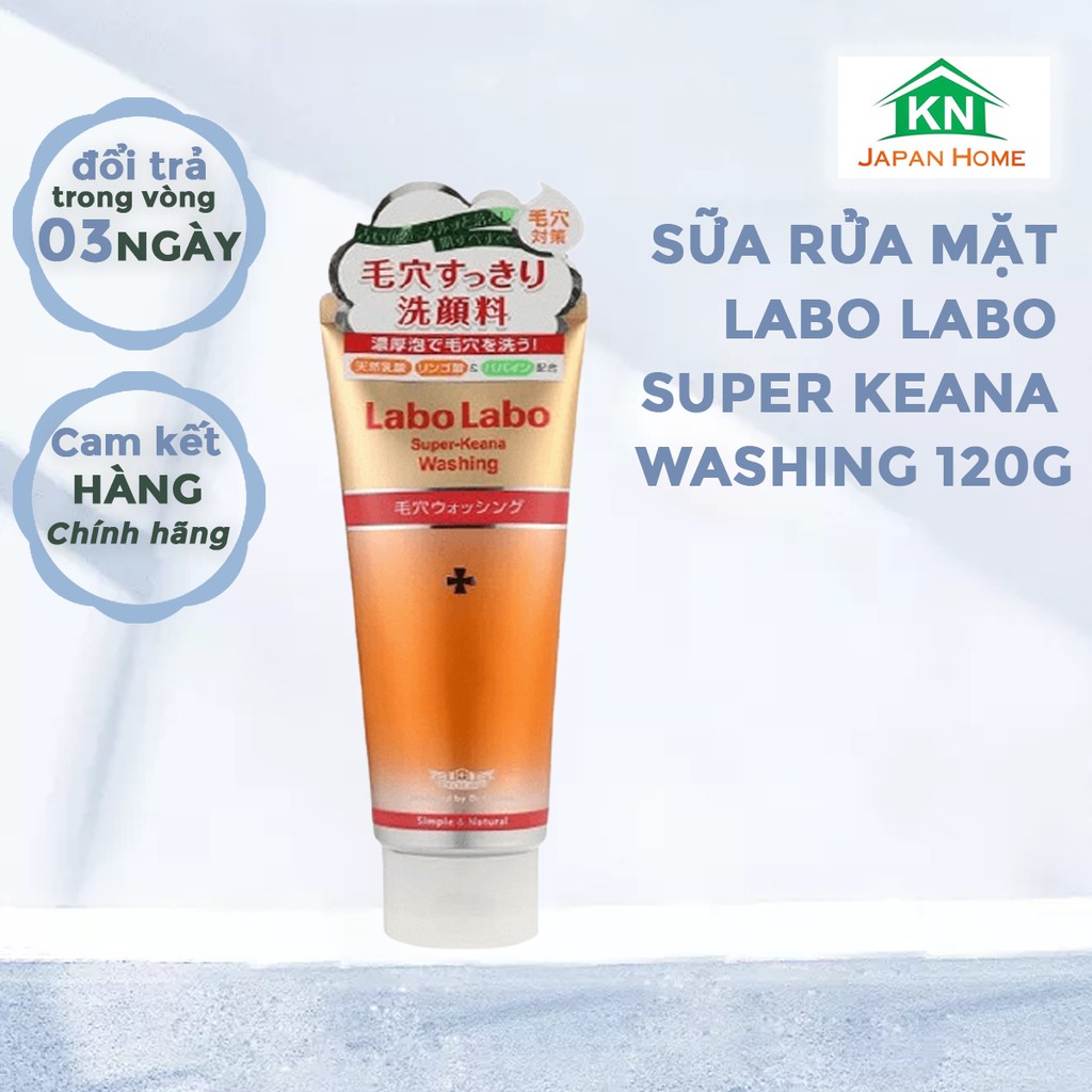 Sữa rửa mặt Labo Labo Super Keana Washing 120g | Shopee Việt Nam