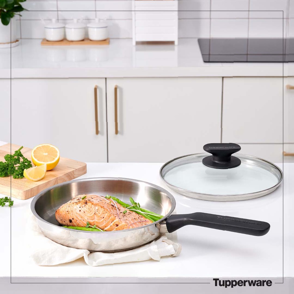 Chảo Universal Cookware Frypan 3 lớp 24cm Tupperware | Shopee Việt Nam