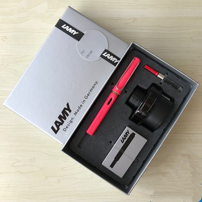 Bút máy Lamy Safari - LAMY Safari Fountain Pen Ink gift box / lamy gift ...