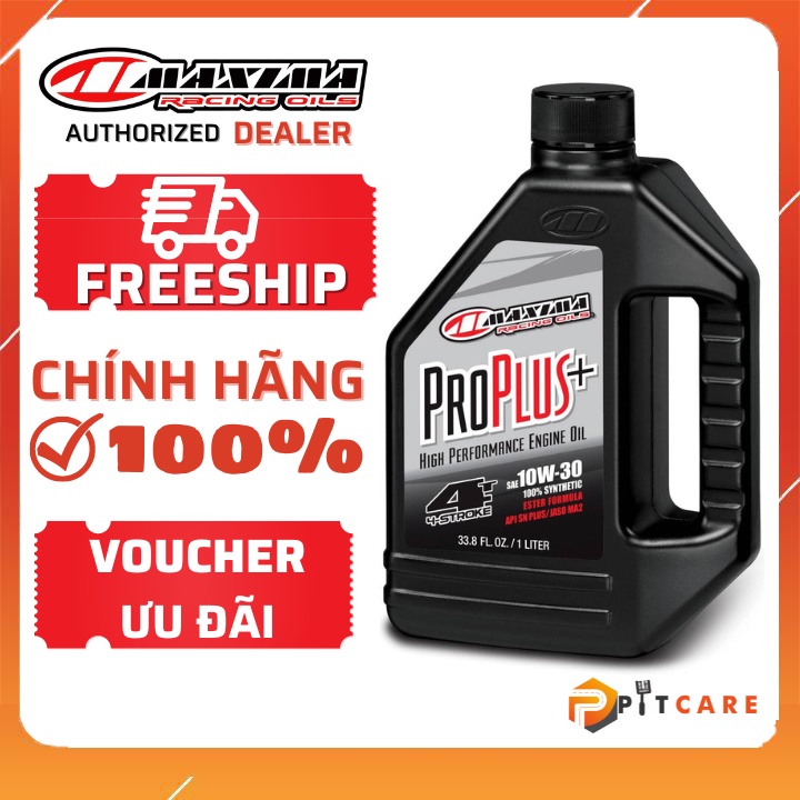 Nhớt Xe Máy Chính Hãng Maxima Pro Plus 10W30 Nhập Mỹ Có Chiết Lẻ ...