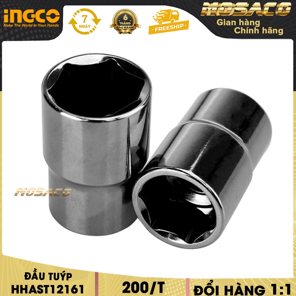 Đầu tuýp INGCO HHAST12161 200/T. Đầu tuýp đa năng 1/2 inchx16mm chất ...