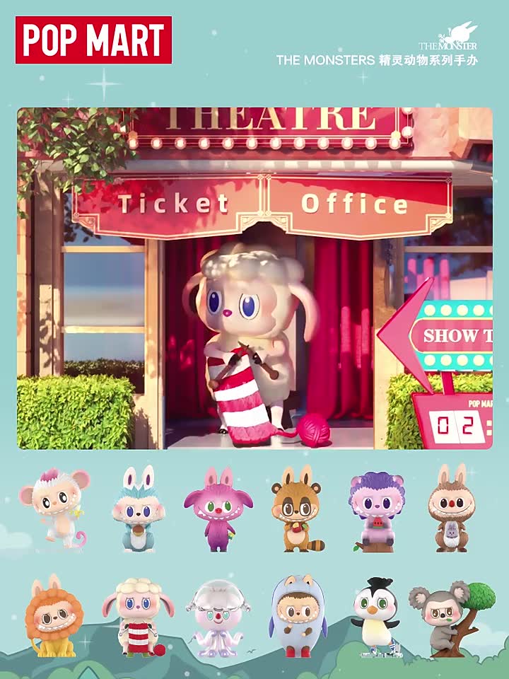 POPMART labubu the monsters Animals series POPMART [100% Authentic ...