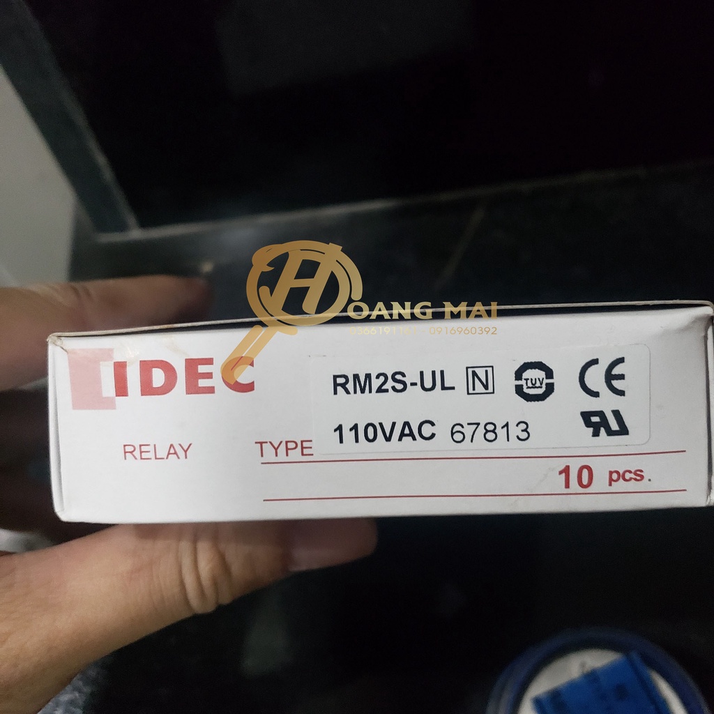 Relay (rờ le) IDEC RM2S-UL-110VAC | Shopee Việt Nam