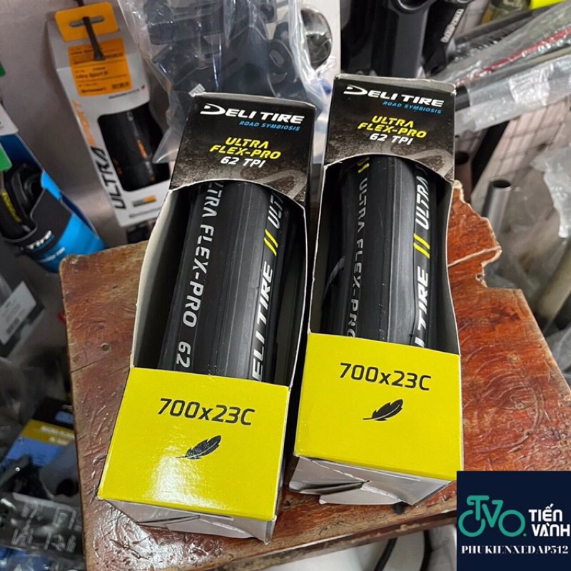 Vỏ xe đạp - lốp xe đạp 700x23c Deli Ultra Flex Pro | Shopee Việt Nam