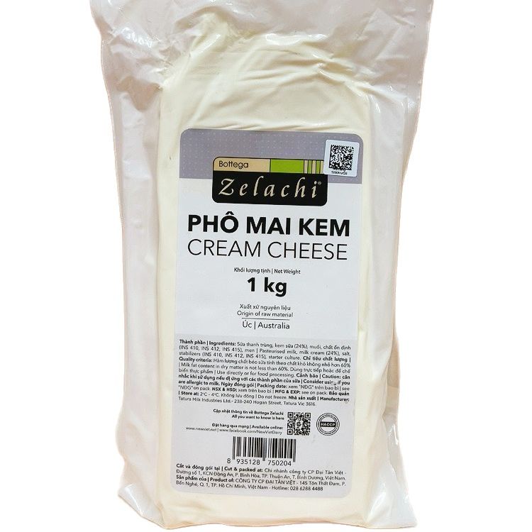 Kem cream cheese Zelachi 1kg | Shopee Việt Nam