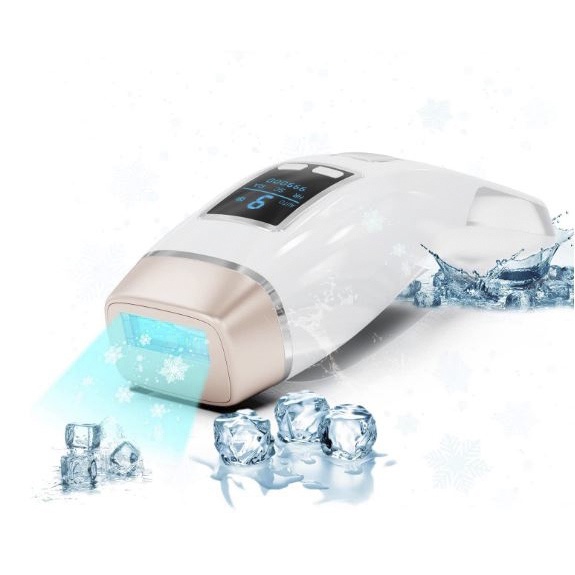 Máy Wax lông, triệt lông vĩnh viễn IPL Laser CLALYFA làm lạnh vùng da ...