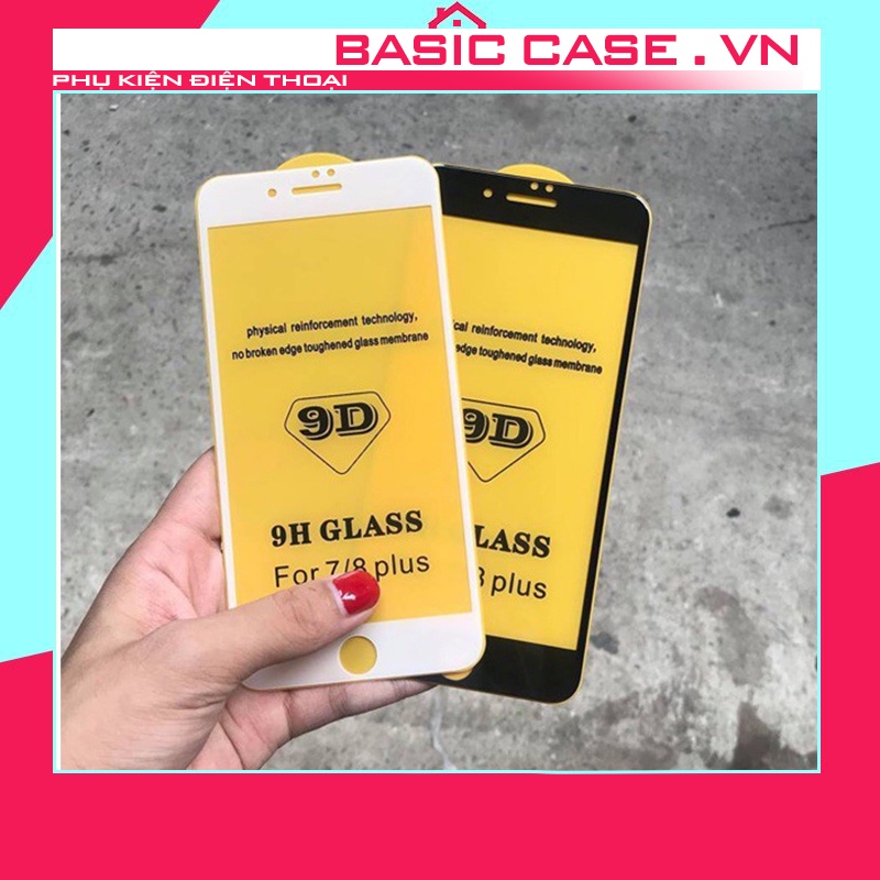 Kính cường lực iphone 9D 15D full màn hình iphone 6/6plus/7/8/7plus/x/xsmax/11promax/12promax/11 ...