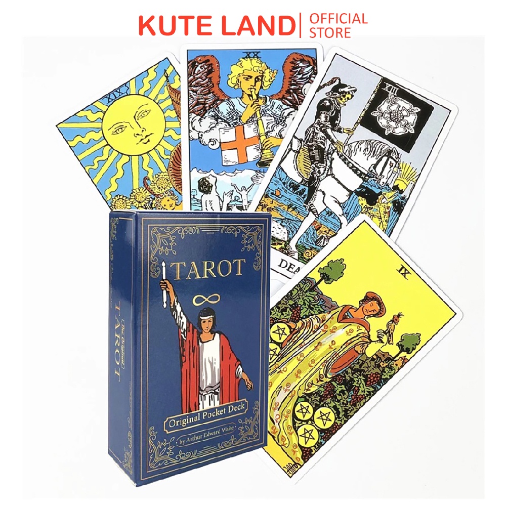 Bài Rider Waite Tarot Original Pocket Edition 78 Lá Bài TR-SB-3 ...