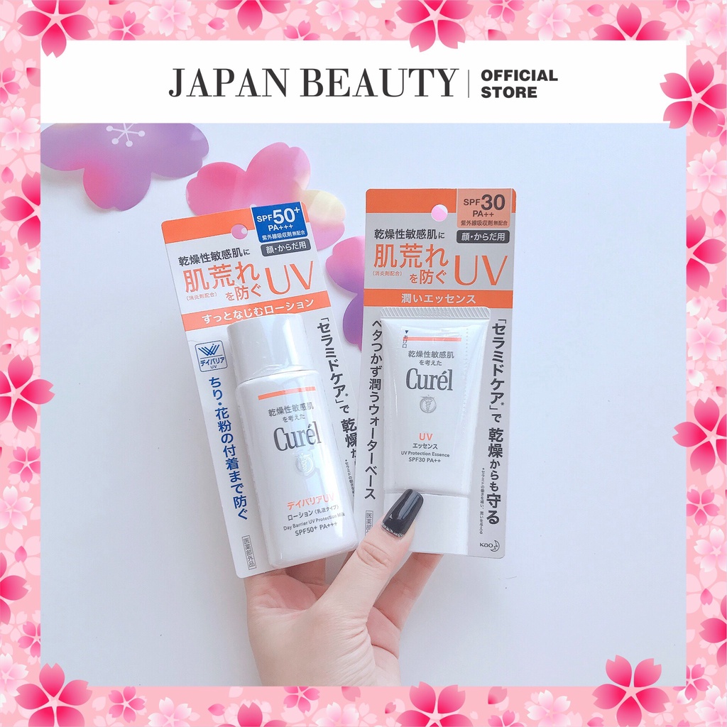 [Uy Tín,Chuẩn Hàng Auth] Kem chống nắng Curel UV Protection Milk SPF50/PA dạng sữa Nhật Bản ...