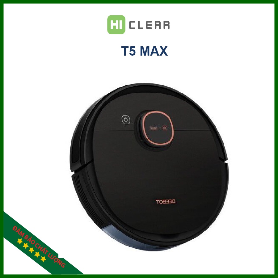 Robot hút bụi lau nhà ECOVACS DEEBOT T5 MAX chính hãng | Shopee Việt Nam