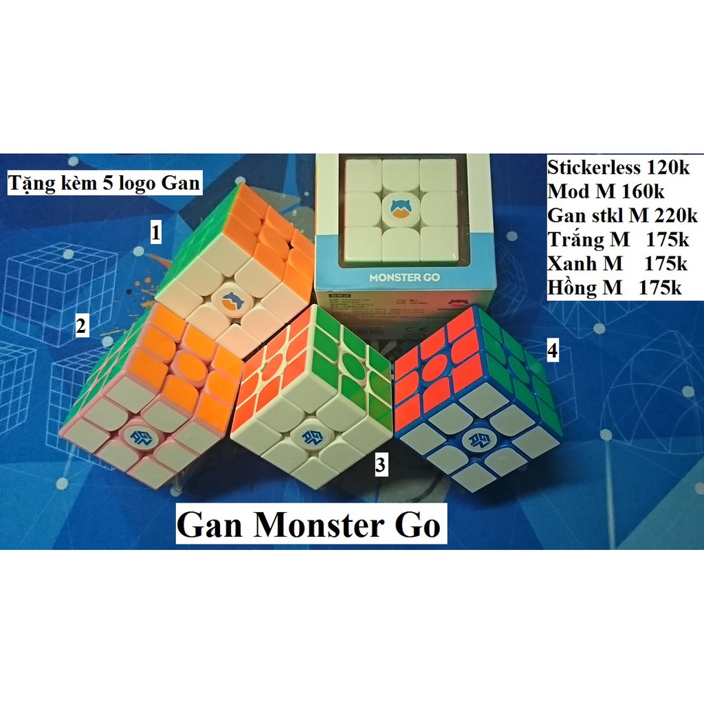 Rubik Gan Monster Go | Shopee Việt Nam