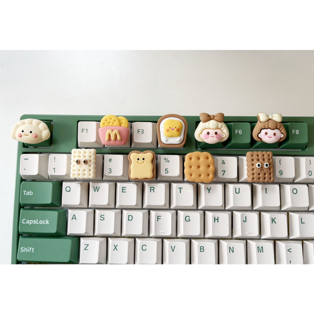 Keycap Basic Nâu Dễ Thương Phím Lẻ R4 PBT | Shopee Việt Nam