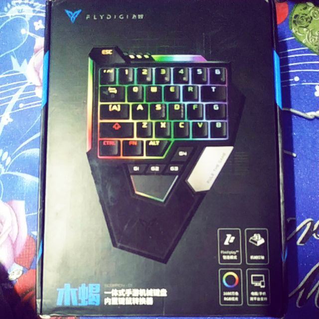 Bàn phím cơ Flydigi D1 kiêm dock chuyển đổi chơi PUBG và các game FPS khác | Shopee Việt Nam