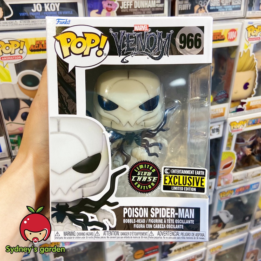 Mô hình Funko Pop MARVEL - POISON SPIDER-MAN (CHASE) (DAMAGED) | Shopee ...