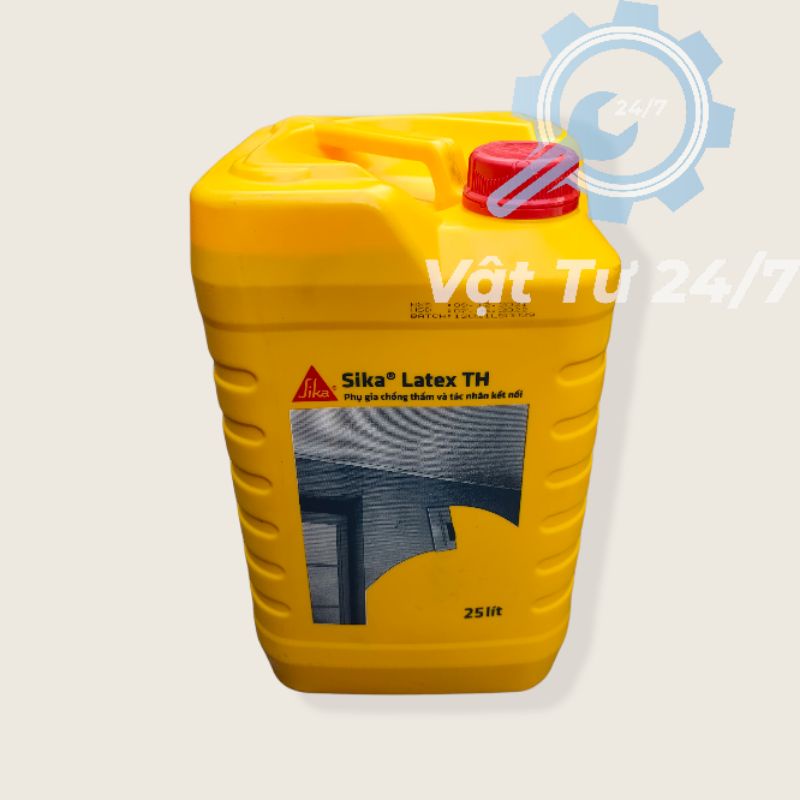 Sika Latex TH 25 Lít phụ gia chống thấm và tác nhân kết nối cho vữa 25L | Shopee Việt Nam