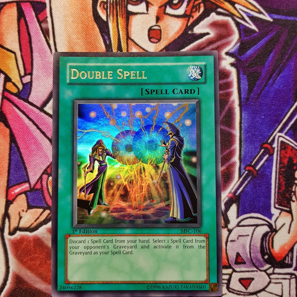 Thẻ bài Yugioh chính hãng | Double Spell | MFC Ultra rare. | Shopee ...