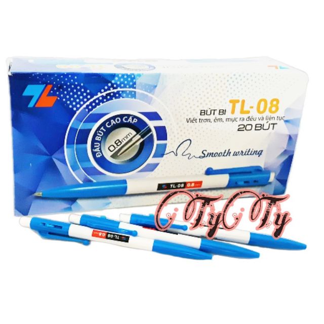 Hộp 20 Cây Viết Bi Xanh TL08 | Shopee Việt Nam