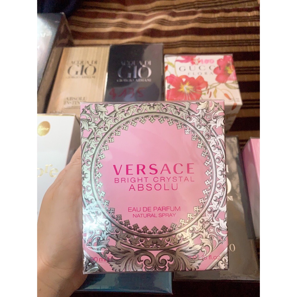 Nước Hoa Versace Bright Crystal Absolu For Women - 90ml - Hàng Xách Tay ...