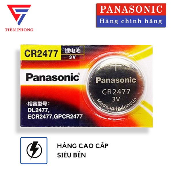 Pin cúc áo CR2477 2477 Panasonic 3V chính hãng made in Indonesia - 1 ...