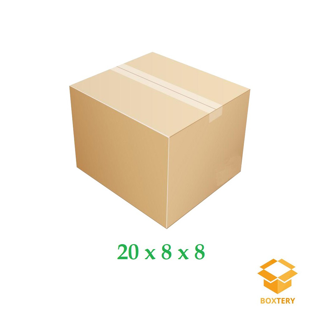 20 Thùng Carton 20x8x8 Cm - Hộp Carton | Shopee Việt Nam