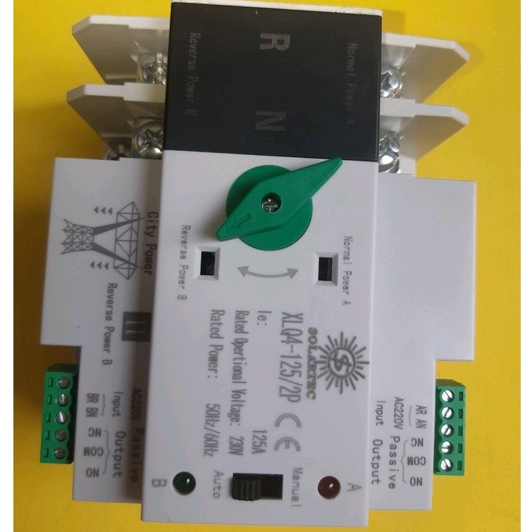 ATS 1 pha 2P 125A tự động chuyển nguồn không gián đoạn | Shopee Việt Nam