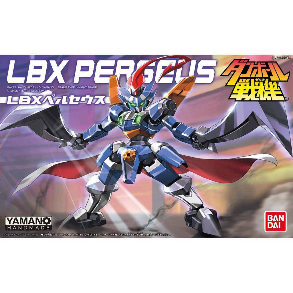 Mô hình lắp ráp - Đấu sỹ LBX Perseus (BANDAI) (tặng kèm Sticker đặc ...