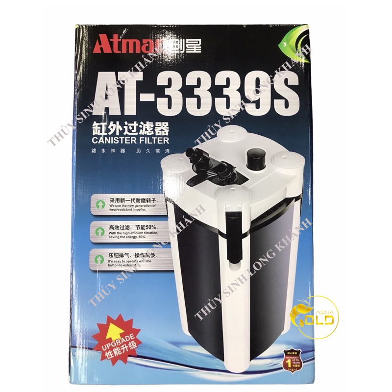 Lọc Thùng Atman 3339S (27w) | 3336S | Lọc Thùng Mạnh Mẽ - Êm Ái và Tiết Kiệm Điện - Phụ kiện ...