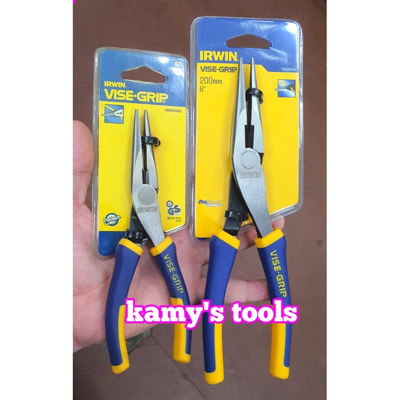 Kìm nhọn 6 inch 8 inch Irwin Vise Grip model 10505503 và 10505504, kềm ...