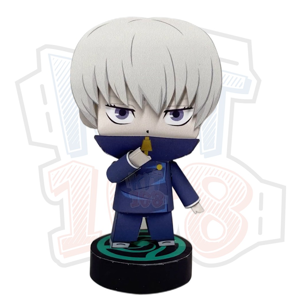 Mô hình giấy Anime Chibi Toge Inumaki - Jujutsu Kaisen + kit mô hình ...