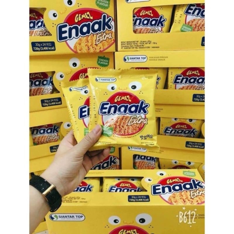 Thung Mi Ăn Liền Enaak Thùng 24 Gói x 30g | Shopee Việt Nam