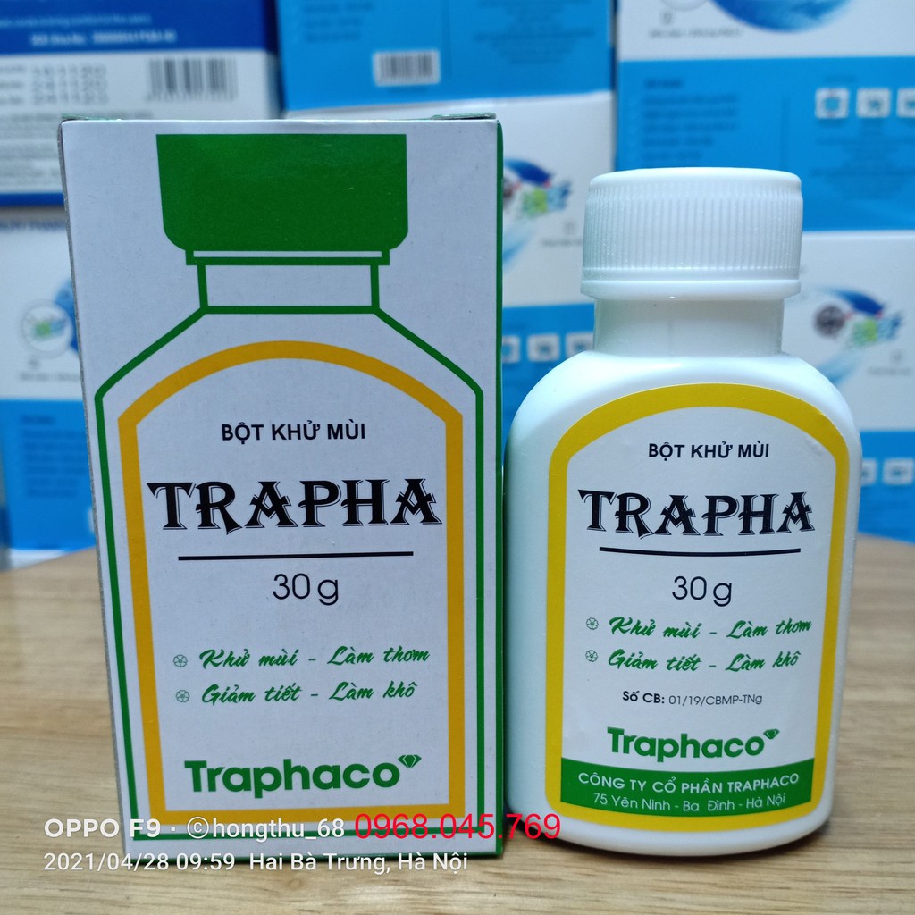 Bột khử mùi TRAPHA 30g | Shopee Việt Nam