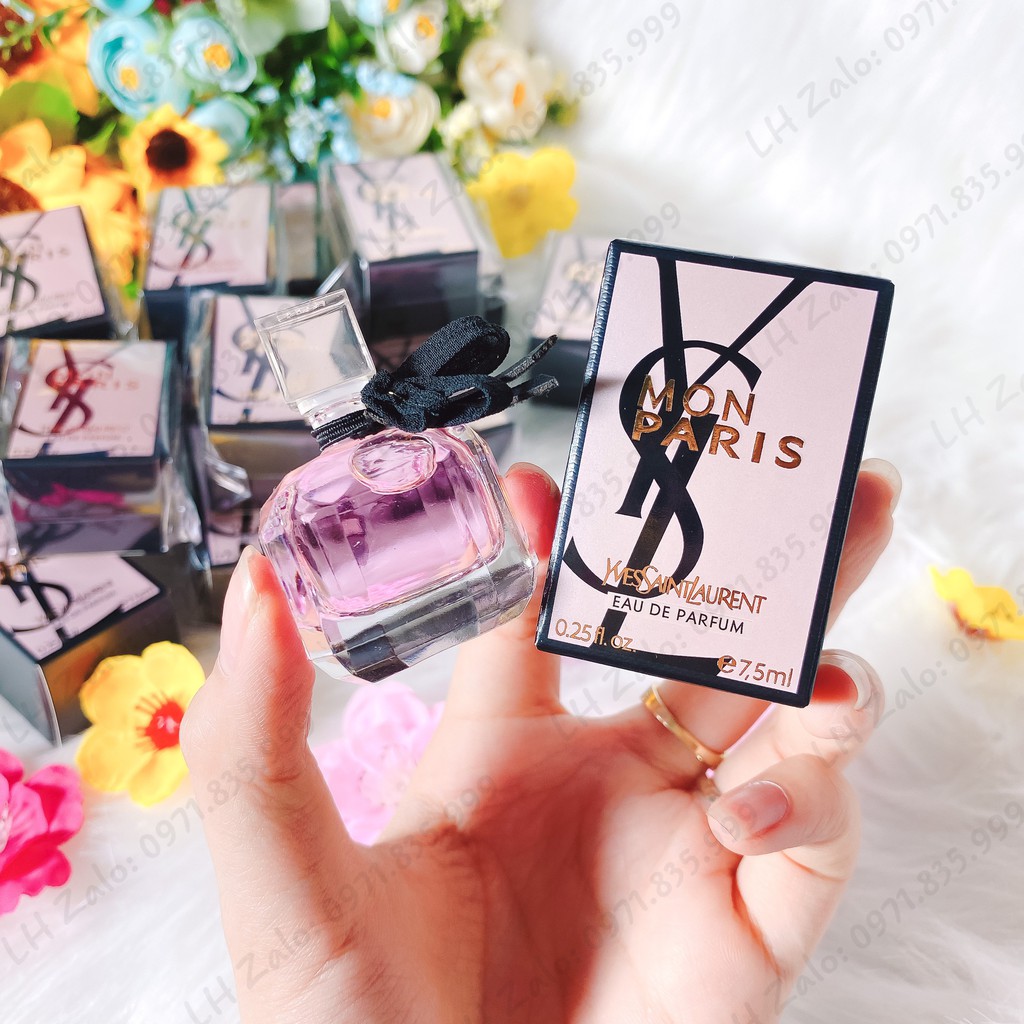 [ Mini Size ] Nước Hoa YSL Mon Paris Mini 7,5ml, Nước hoa mini YSL full Box | Shopee Việt Nam