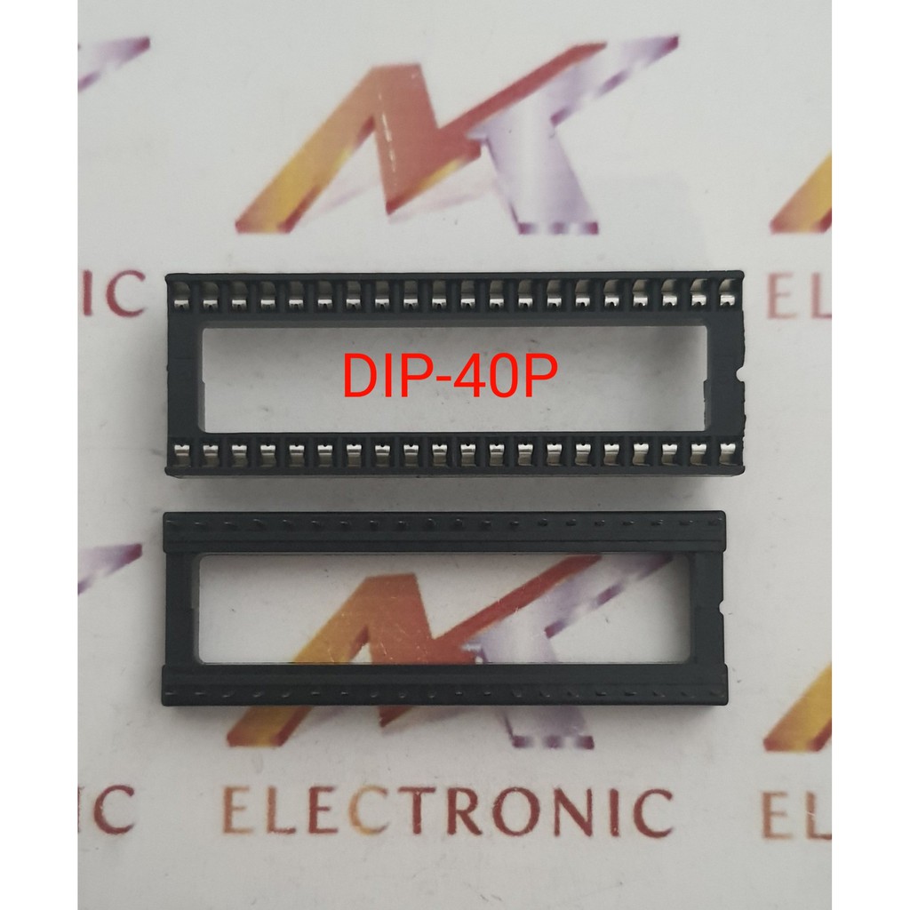 Đế IC 40 chân dẹt DIP-40P 2.54mm (cái) | Shopee Việt Nam