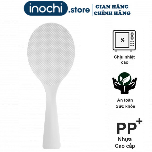 [ inochi.store ] Thìa nhựa Xới Cơm Đế Đứng Sendai inochi Cao Cấp Tiêu ...