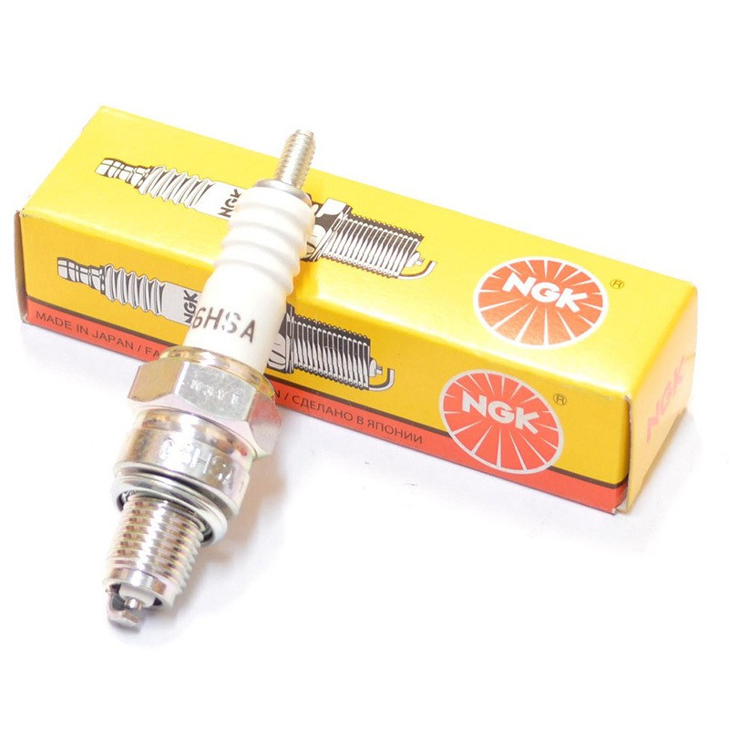 BUGI NGK C6HSA lắp cho xe Dream - Wave ( CHÂN NGẮN ) | Shopee Việt Nam