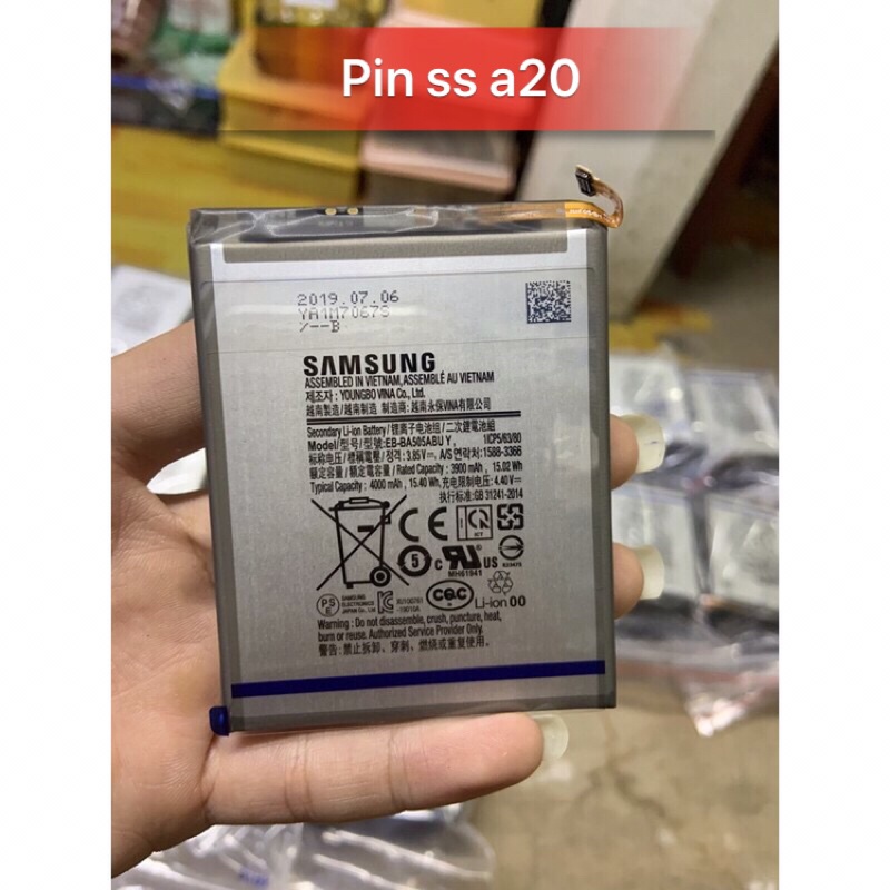 Pin Samsung A20 / A30 / A30s / A50 / A50s dùng chung zin new | Shopee ...