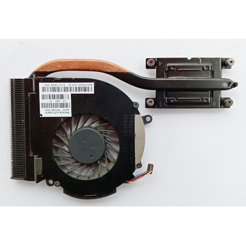Quạt tản nhiệt CPU Laptop HP 15-d035dx OSAMU2_CR_HPC MV_MB_V1 | Shopee ...