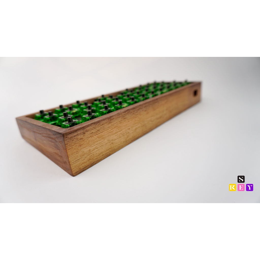 Vỏ Gỗ Bàn Phím Cơ TU40% - CASE WOOD MECHANICAL KEYBOARD TU40% | Shopee ...