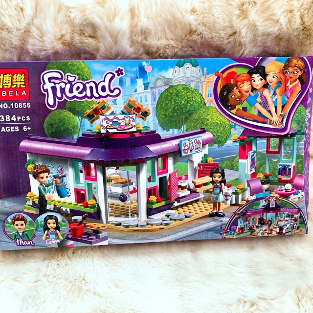 Đồ Chơi Lắp Ráp Xếp Hình Friend Quán Cafe Nghệ Thuật 10856-384 mảnh ...