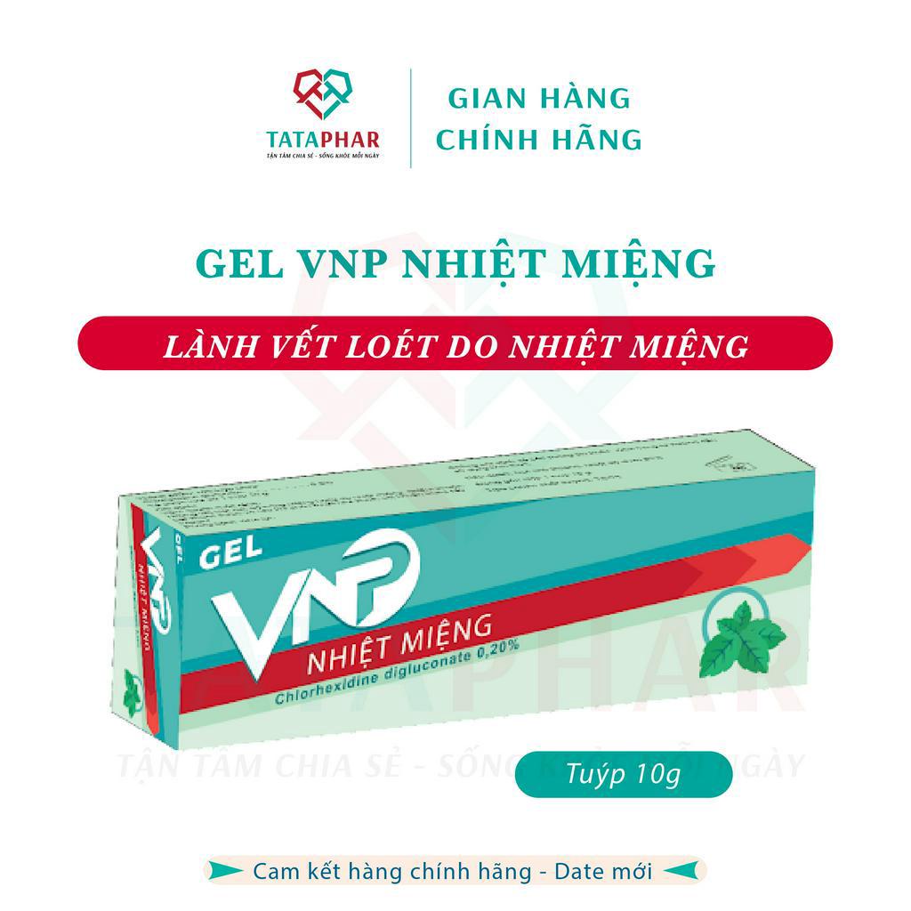 Gel bôi nhiệt miệng VNP - Giảm nhanh nhiệt miệng, phòng viêm lợi, dùng cho cả giai đình - Tuýp ...